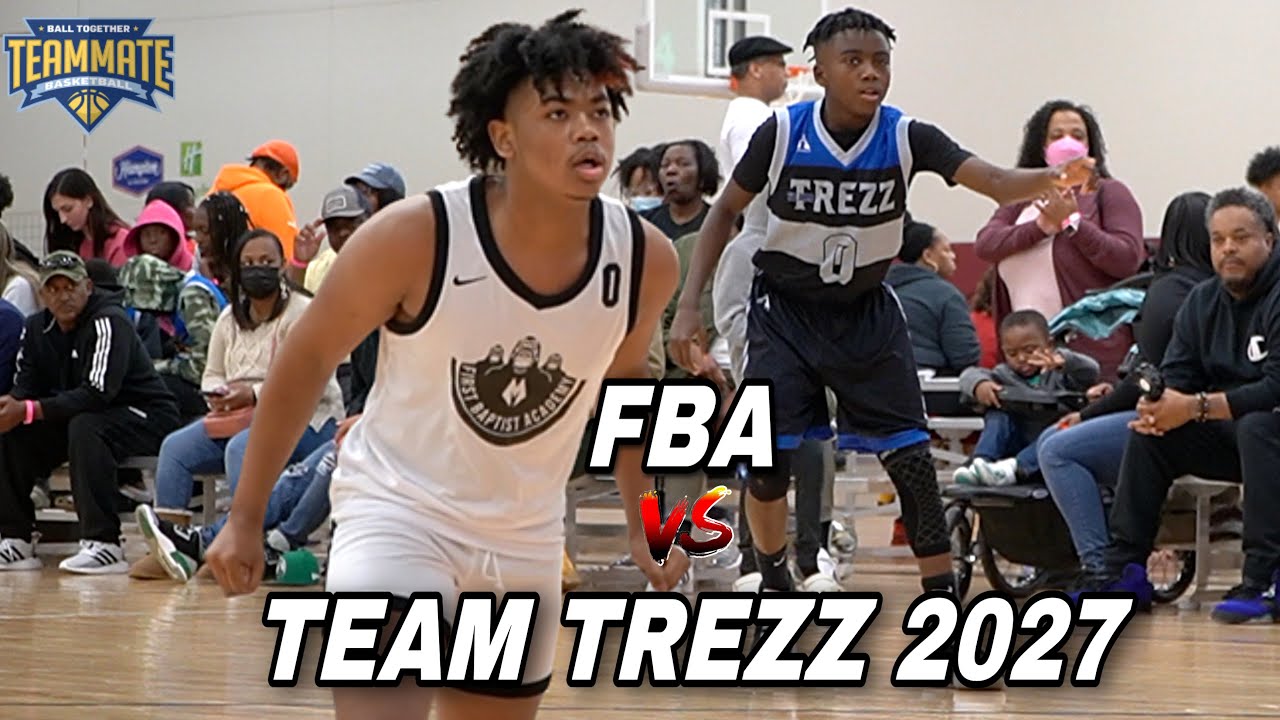 FreeWill Baptist Academy takes on Team Trezz 2027 at Teammate Hoops The ...