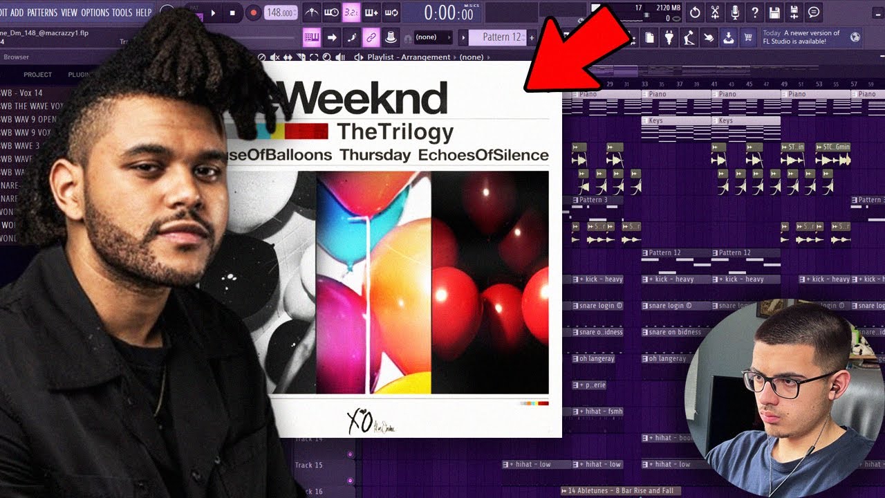 Making a TRILOGY type beat for THE WEEKND | FL Studio Cook Up - YouTube
