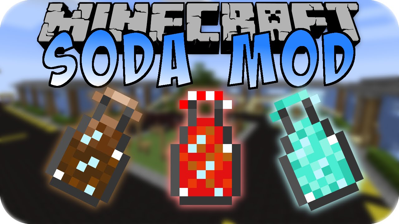 Minecraft SODA MOD (Root Beer, Apfelsaft, Orangensaft) [Deutsch] - YouTube