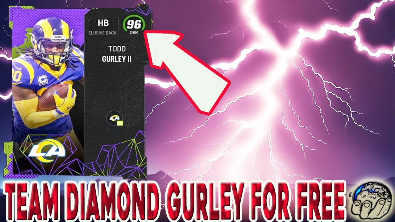 HOW TO GET TODD GURLEY TEAM DIAMOND FOR FREE IN MADDEN 24 ULTIMATE TEAM ...