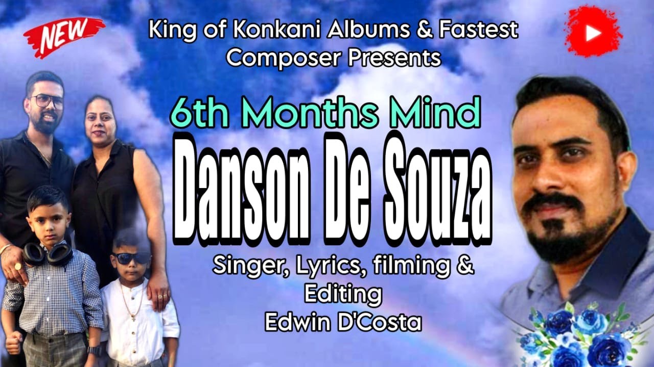 NEW KONKANI SONGS 2023/ DANSON De SOUZA ( A TRIBUTE ) By Lawrence Pacheco UK/ Edwin D''Costa ...