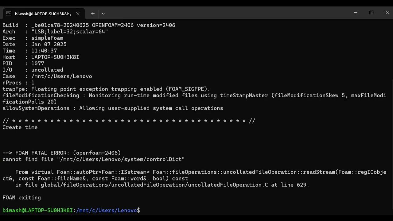 What after installing openFOAM - YouTube