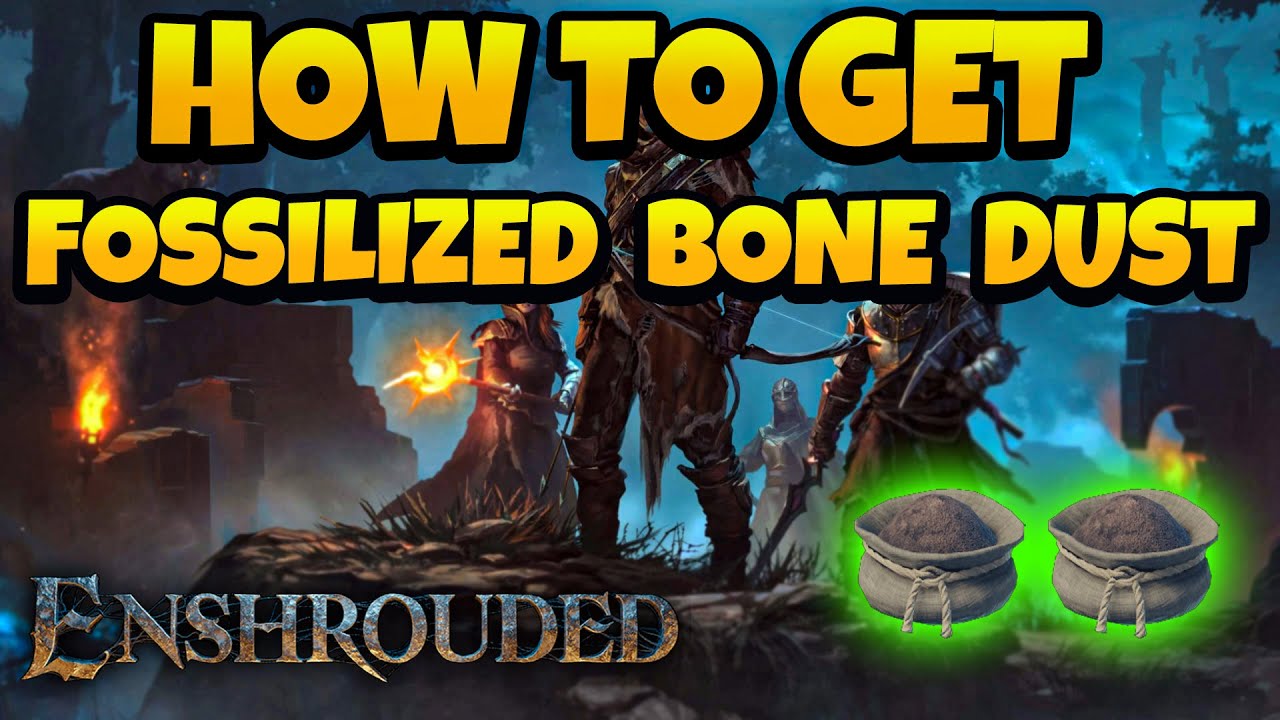 How to Get Fossilized Dust in Enshrouded Game - YouTube