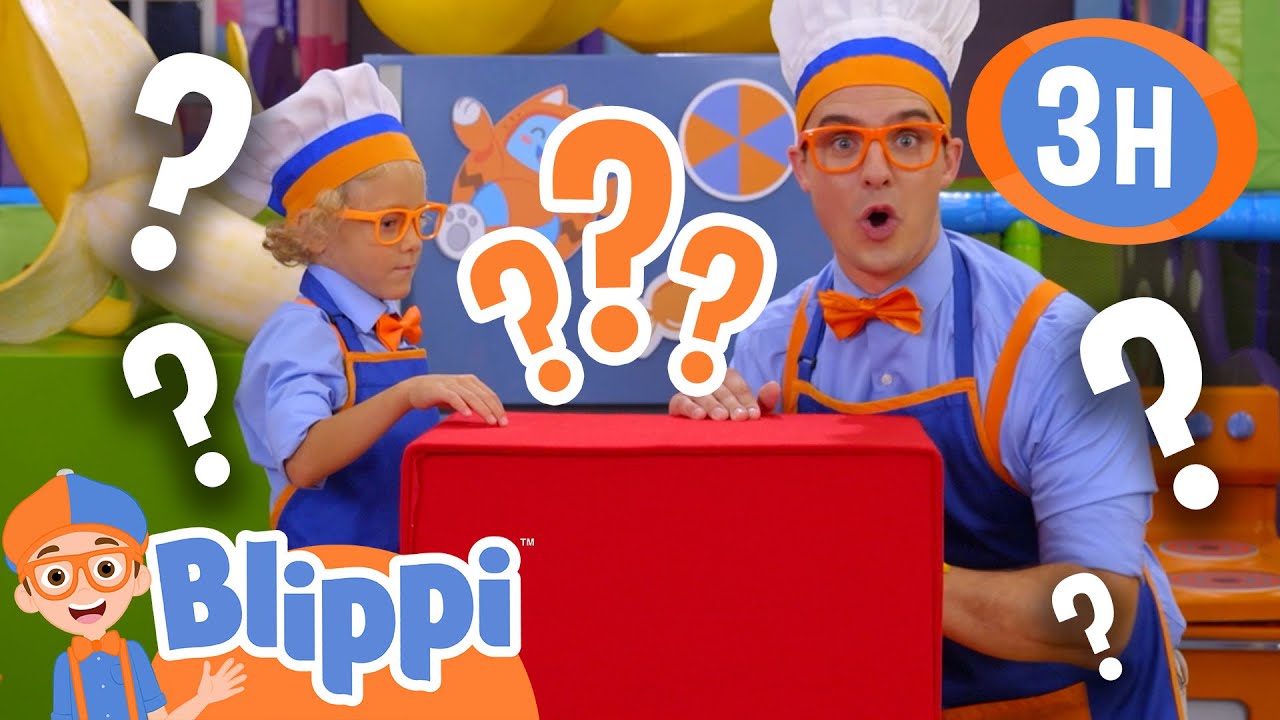 What's in that Box? Mystery Box Food Challenge with Blippi | Blippi ...