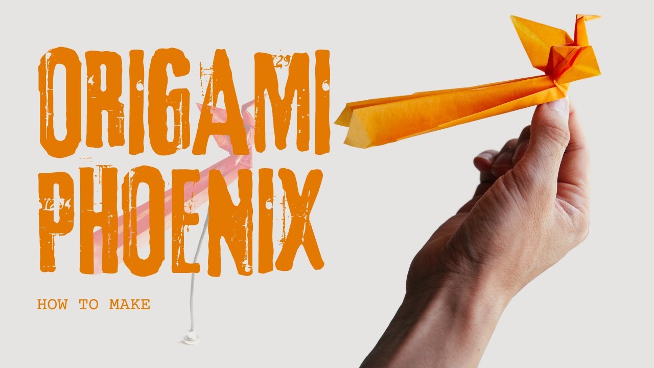 How to Make Origami Phoenix - YouTube
