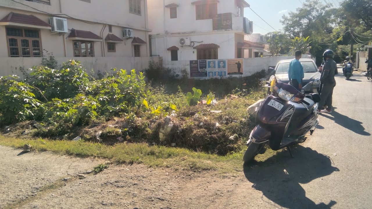 double road side plot | 72 ka front | Mata mandir road | dehradun - YouTube