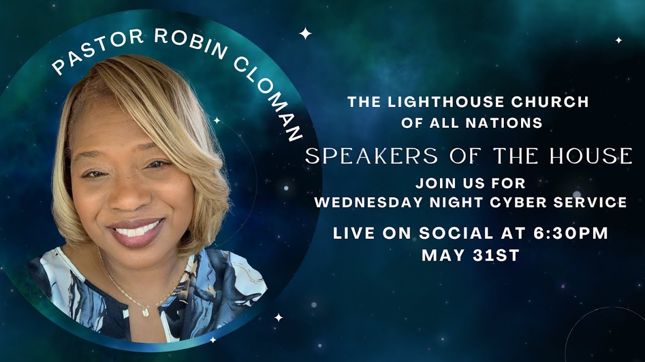 Speakers of the House: Pastor Robin Cloman - Let's Grow - YouTube