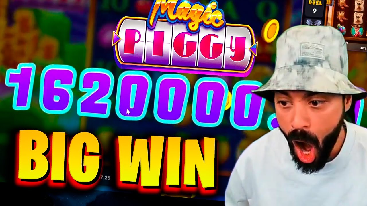 ROSHTEIN TOP 3 BIG RECORD WINS IN MAGIC PIGGY SLOT 🐖 - YouTube