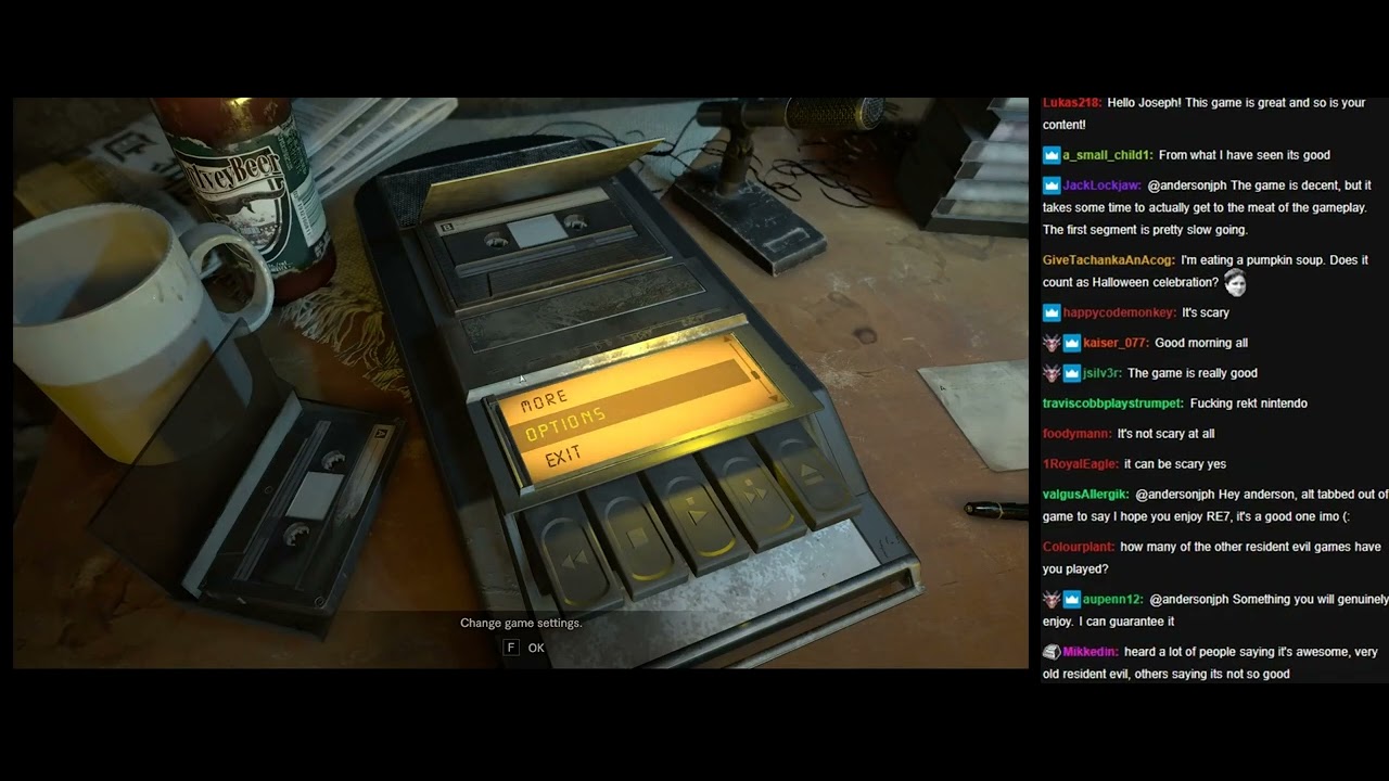 Joseph Anderson Resident Evil 7 stream 1 with chat [10/31/2017] - YouTube