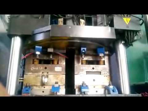 Injection mold - 2K Mold Running Test. (2 sets molds) - YouTube