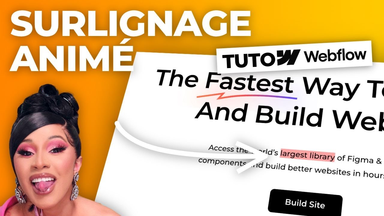 Animation Webflow - Comment faire un surlignage animé ? - YouTube