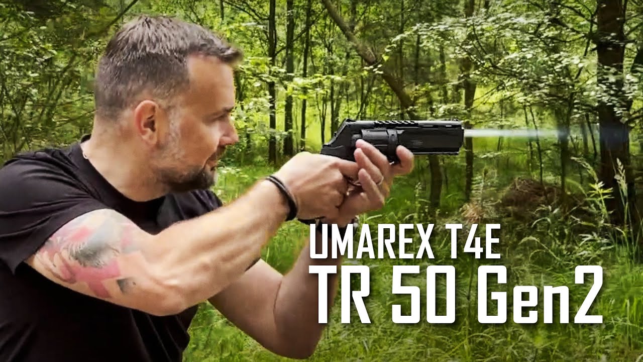 Revolver Umarex T4E TR 50 Gen2 - Čistokrevný ochránce - YouTube