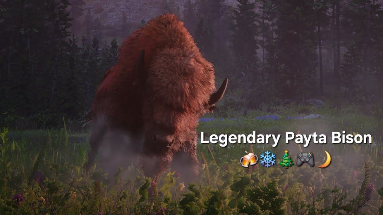 Red Dead Redemption 2 (RDO) - On the Hunt #3 (Legendary Payta Bison ...