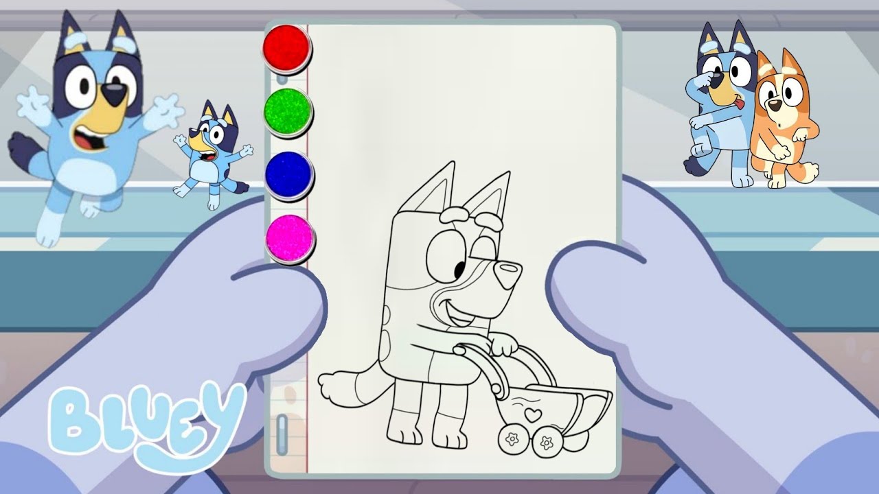 How to Draw Bluey | Easy Step-by-Step Drawing Tutorial for Kids - YouTube