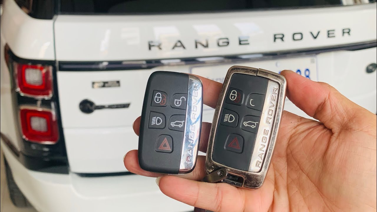 Add key range rover 2015 - 2018 KVM unlock - YouTube