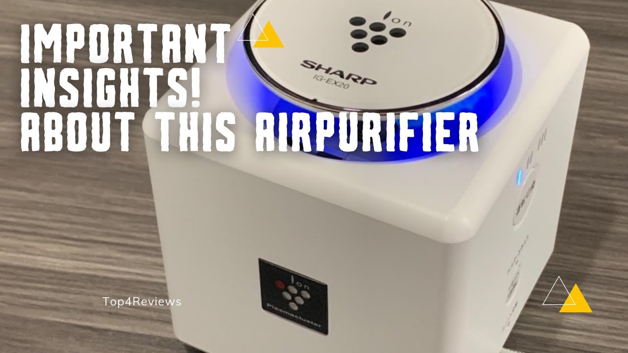 Important details about the Sharp Plasmacluster Ion IG-EX20-W Air ...