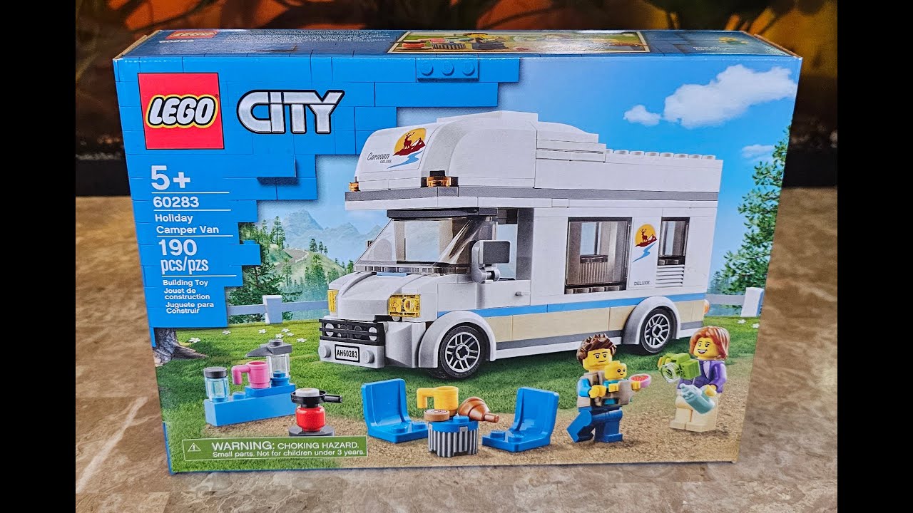 Lego 60283 Holiday Camper Van Unboxing and Review - YouTube