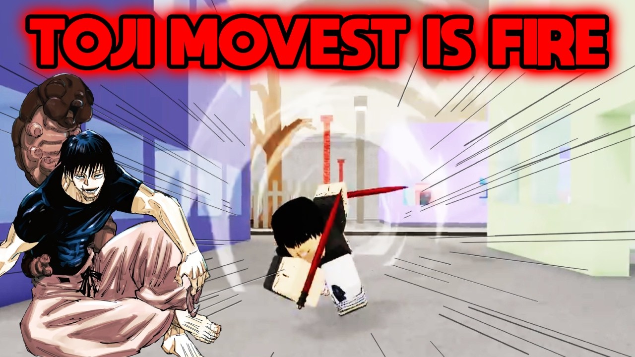 TOJI MOVESET SHOWCASE JUJUTSU SHENANIGANS!! - YouTube