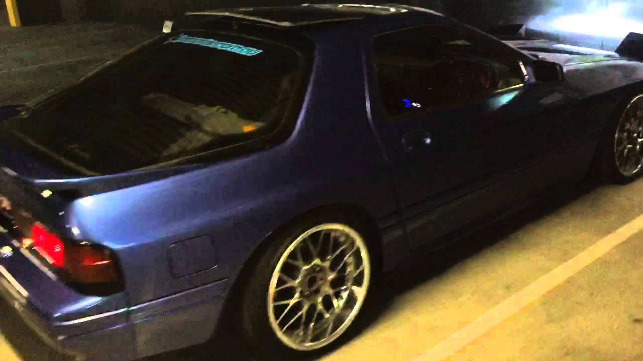 Mazda rx7 13b rew Bridgeport turbo - YouTube
