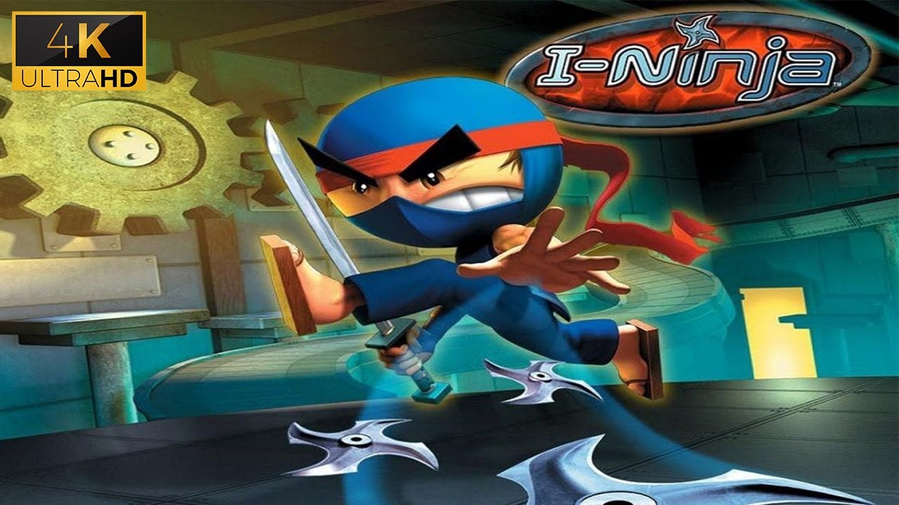 PS2 First Look [17] | I-Ninja (US) (2004) | 4K60ᶠᵖˢ - YouTube