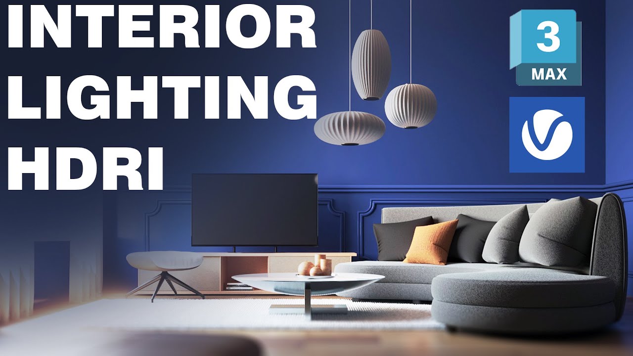 Fast and easy Interior Lighting with an HDRI /V-Ray / 3DS Max - YouTube