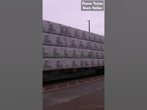 #shorts CN M302 Manifest Train CN 2878 CN 3159 & CN 3112 DPU Locomotives #trains #sarnia - YouTube