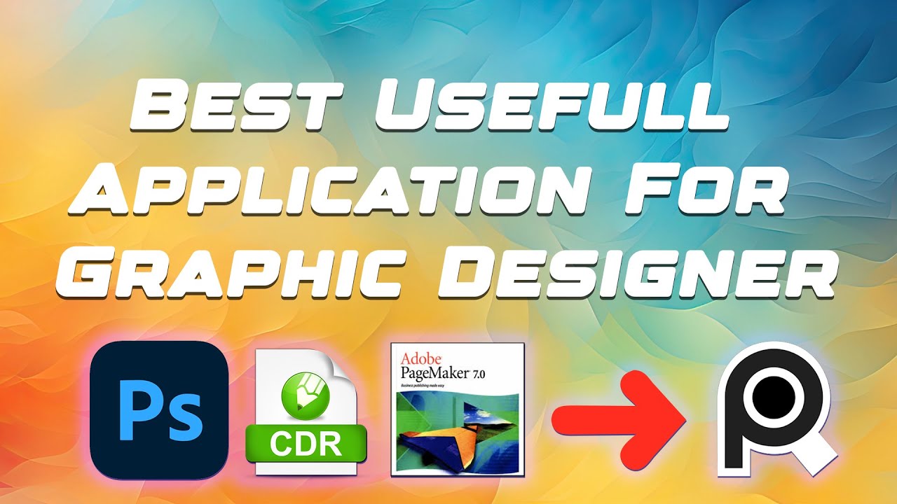 Best Usefull Application For Graphic Designer - YouTube