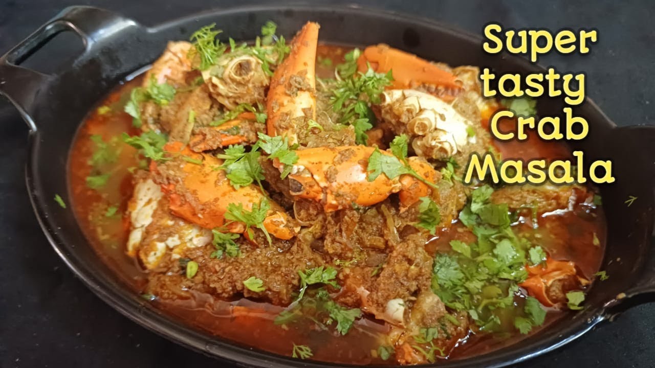 Crab Masala | very delicious crab curry | khekda masala | Chimbori ...