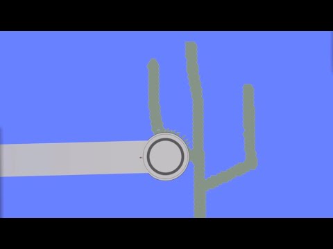 Satisfying Smash Hit objects in Algodoo being smashed!