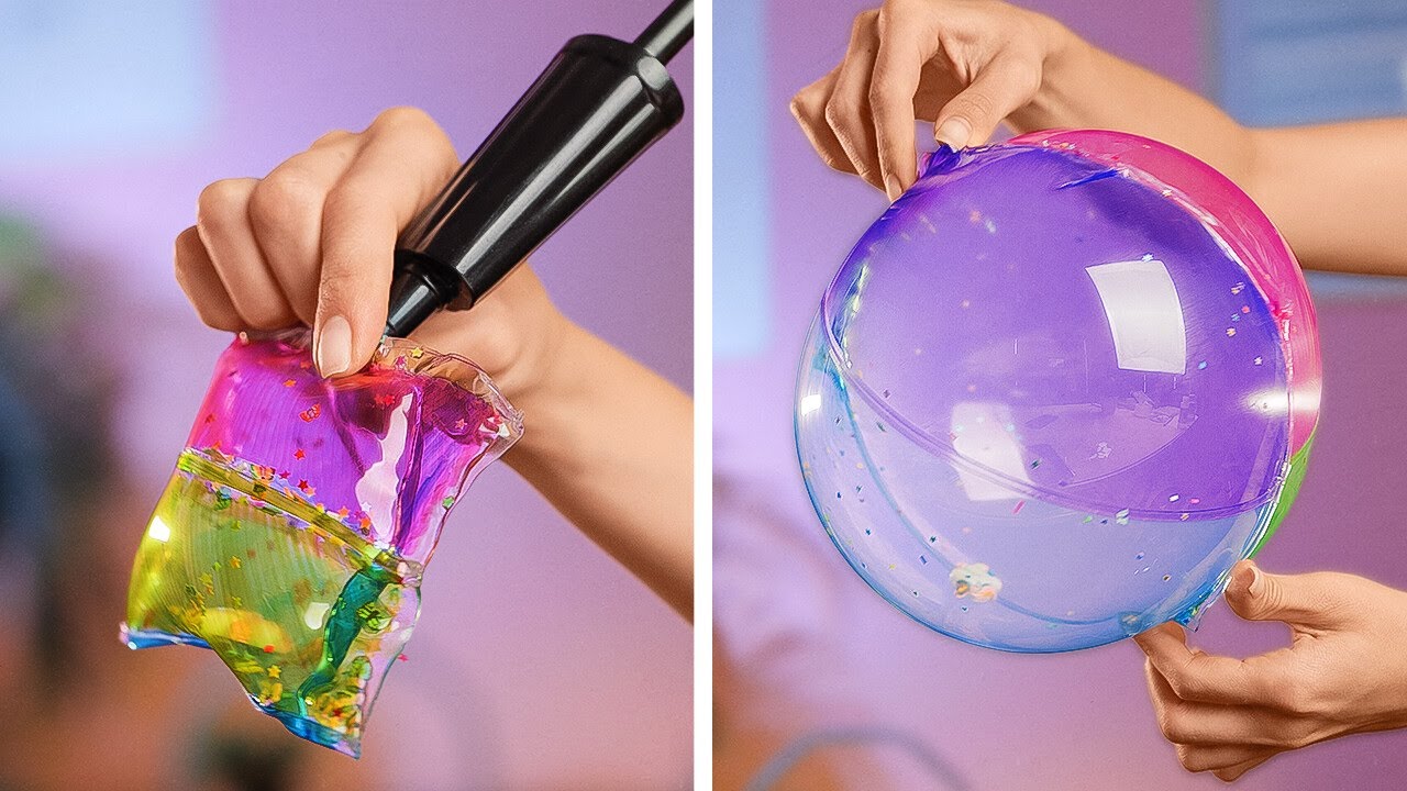 Nouvelles créations avec du RUBAN NANO 🎈 DIY de Fidgets satisfaisants ...