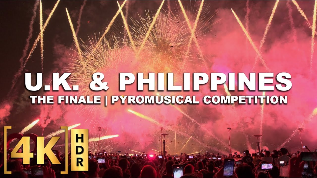 THE FINALE & Announcement of Winners! U.K. & Philippines Pyromusical ...