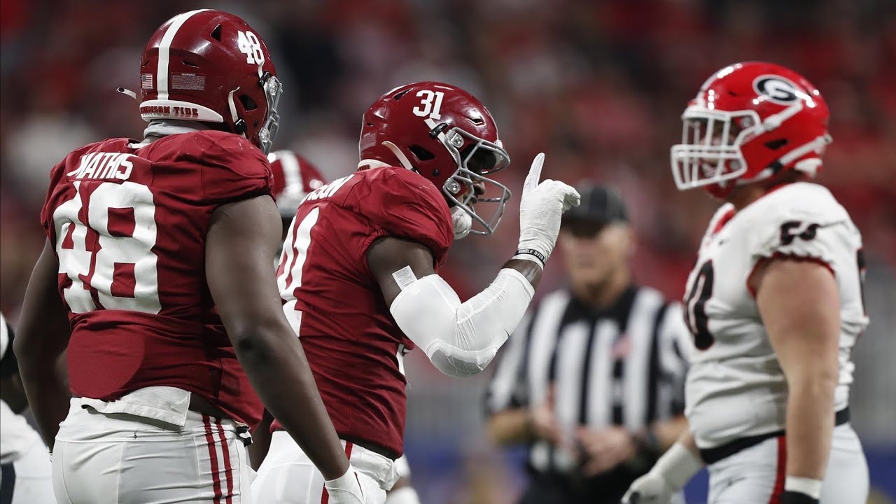 Alabama Crimson Tide Vs Georgia - 2021 Championship BreakDown (Part 3 ...