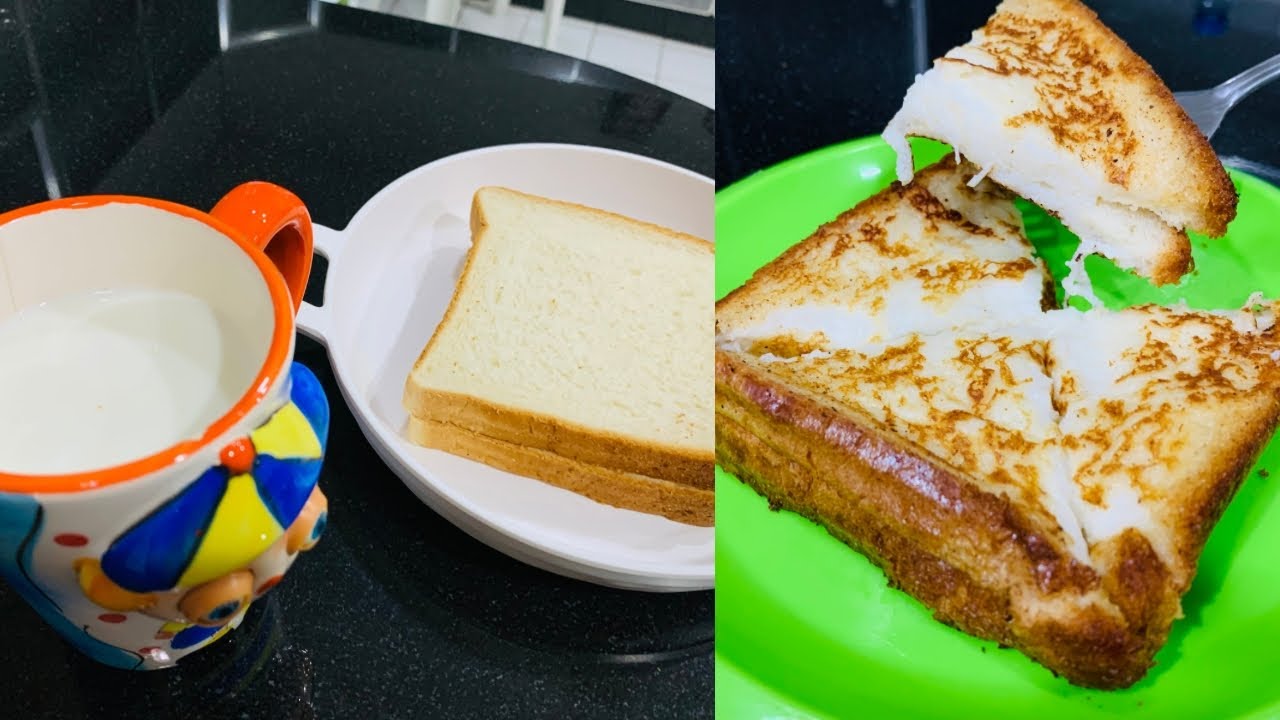 Milk And Toast Result Will Be Delicious! NEW SIMPLE RECIPE ! Only 3 ...