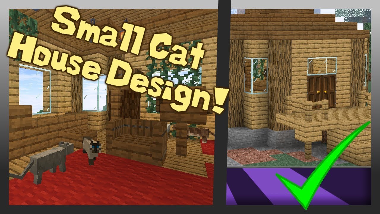 MINECRAFT How To Make A Small Cat House Design 1 14 4 YouTube minecraft-how-to-make-a-small-cat-house-design-1-14-4-youtube
