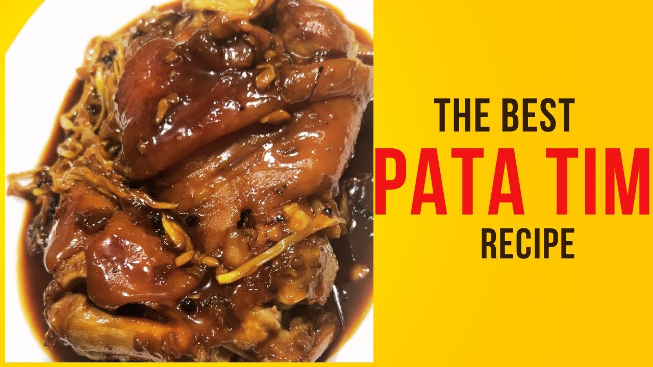 Makunat kunat ang balat? Ito ang the best na pata tim texture - YouTube