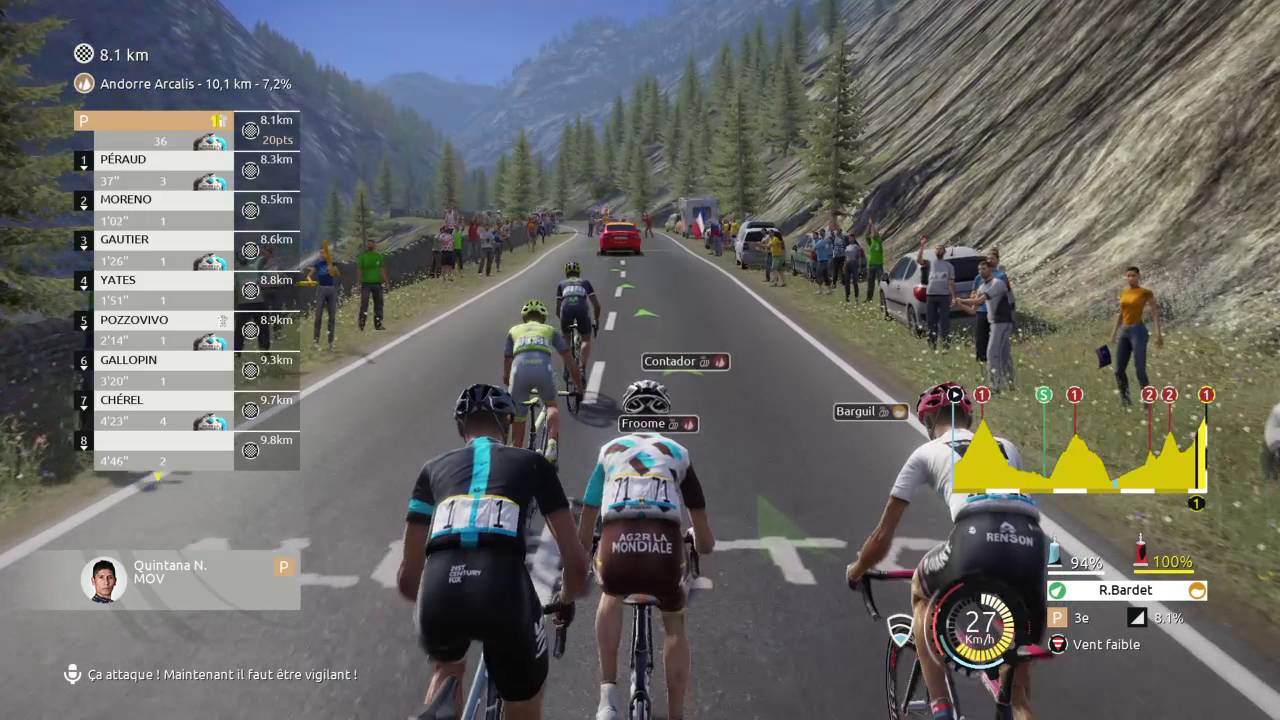 ATTAQUE DE QUINTANA ET DE BARDET!!!???!! TDF16 - YouTube