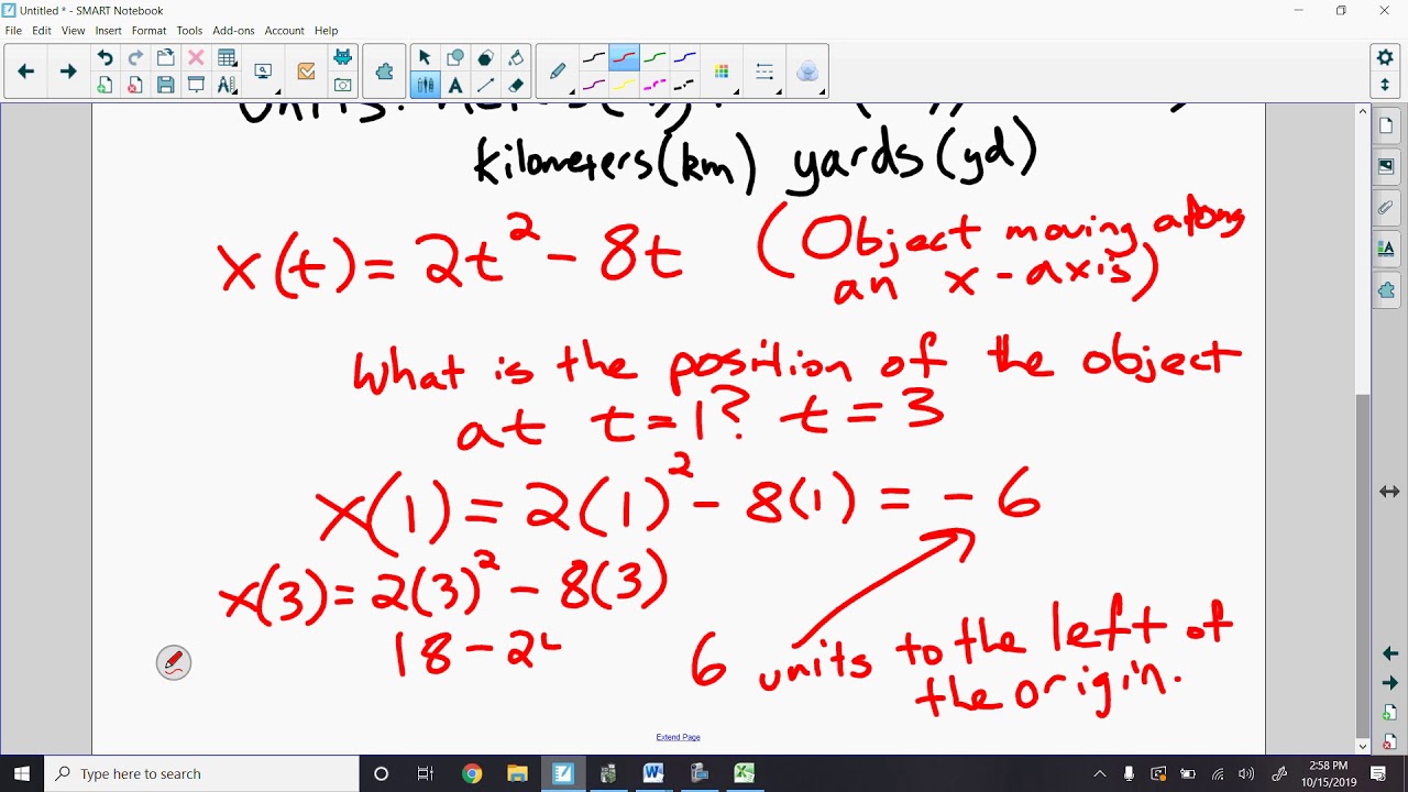 AP Calc Day 23 19 20 Intro to PVA - YouTube