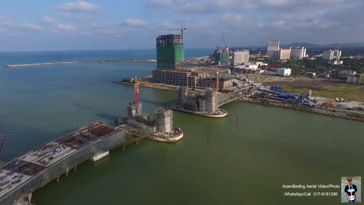 DJI Phantom 3 Pro : Jeti & Dataran Shahbandar, K.Terengganu. - YouTube