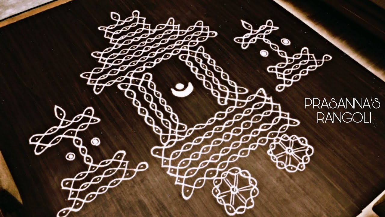 Very Easy Sankranthi Mutyala Radham Muggu @prasannasrangoli - YouTube