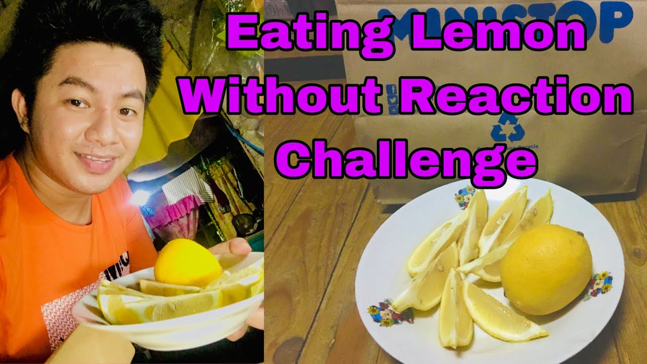 Eating Lemon Without Reaction Challenge (TikiTiki Squad) - YouTube