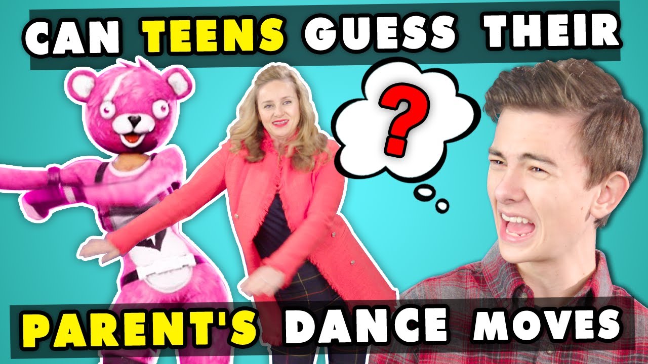Parents Embarrass Their Kids While Recreating Popular Dance Moves - YouTube