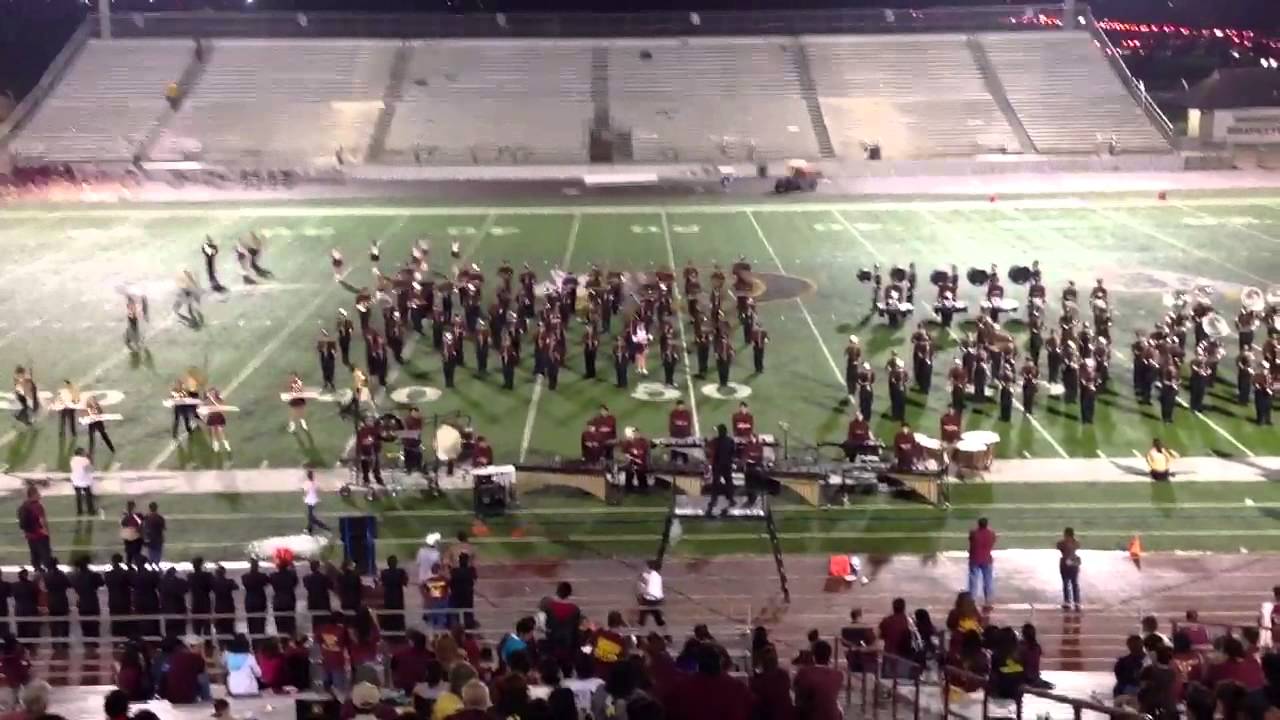 Donna High School Mighty Redskin Band at FootBall Game VS Weslaco 09/06 ...