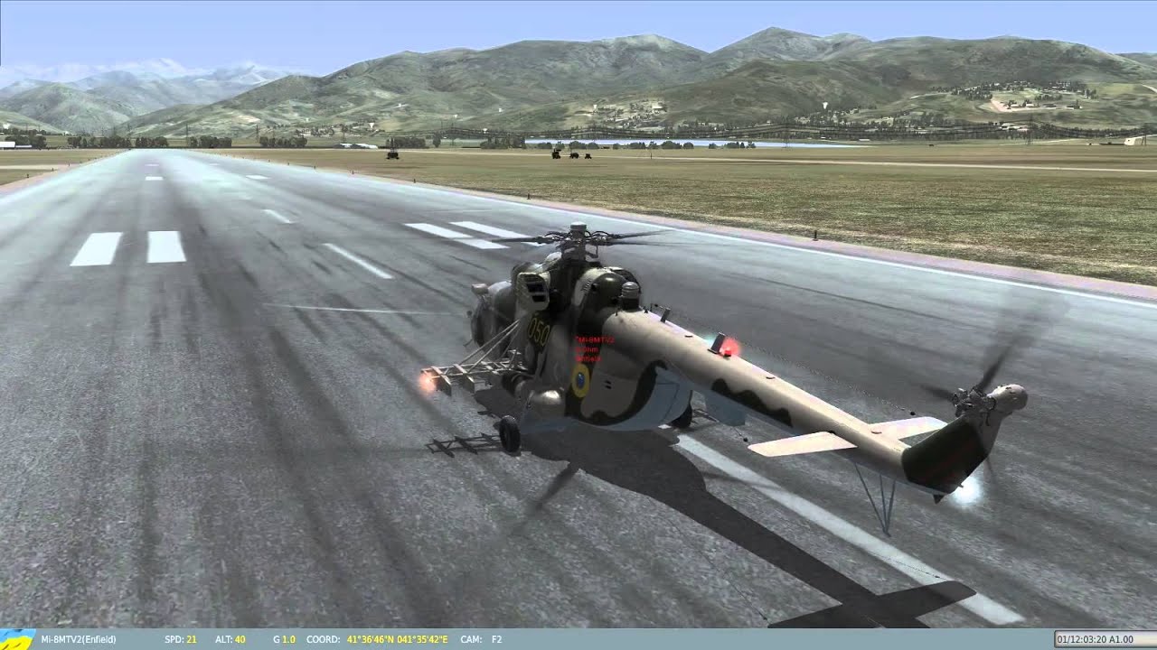 飛機GAME~ DCS Mi-8 Hover - YouTube