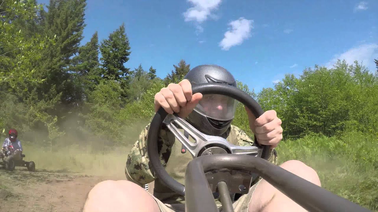 Go Karting the Redneck Way - YouTube