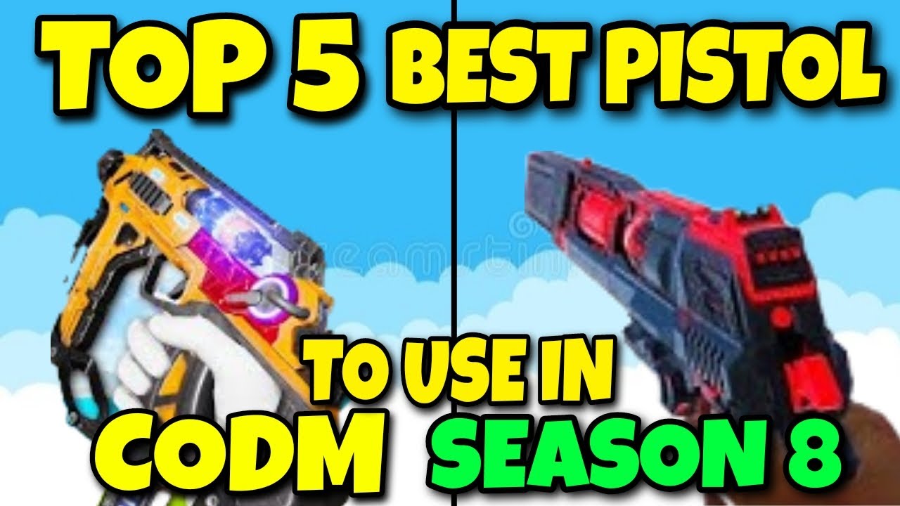 Top 5 Best Pistol to Use in CODM Season 8 🤩||#codm #codmobile # ...