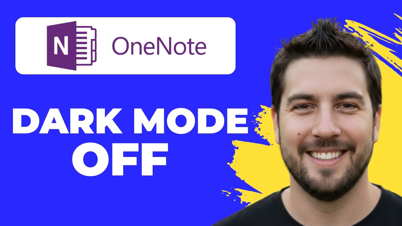 How To Turn Off Dark Mode In OneNote (Full Guide) - YouTube