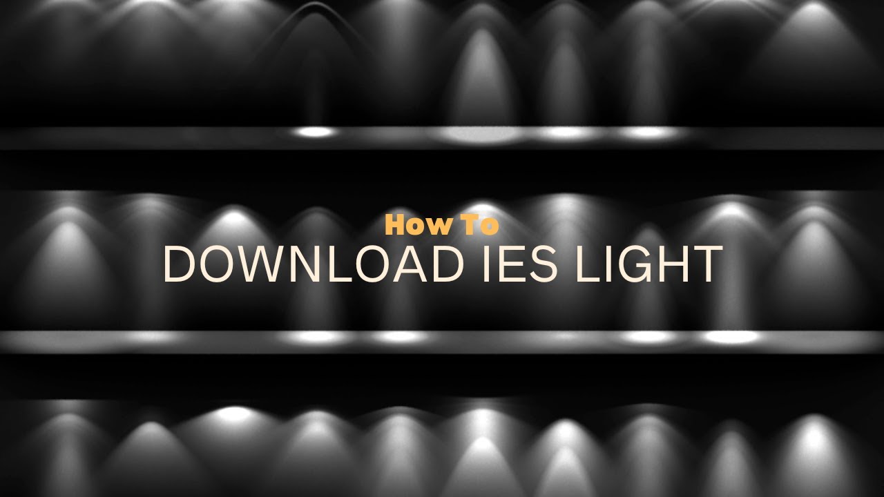 How to download IES files |Free" "Free" "Free" Vray 3ds max in HINDI ...