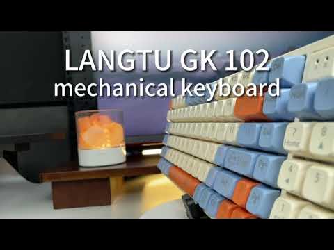 LANGTU GK102 RGB TRI-MODE MECHANICAL GAMING KEYBOARD - YouTube
