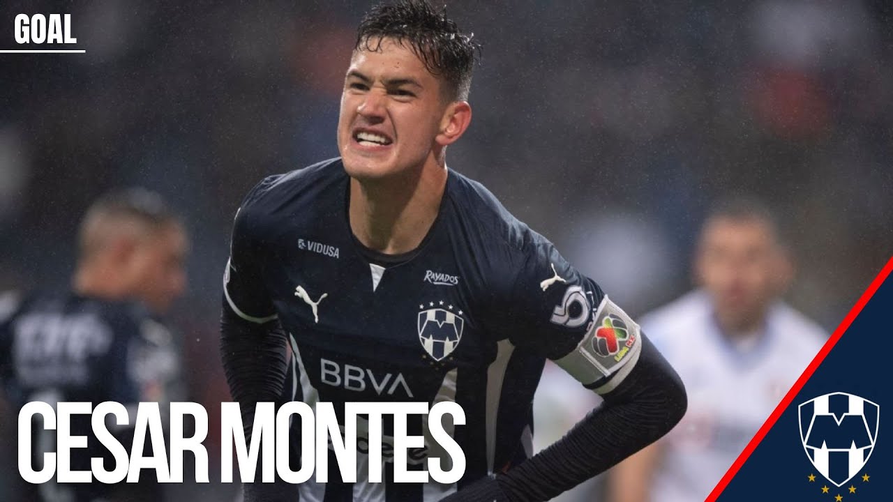 Todos los goles de Cesar Montes con Monterrey-GOAL - YouTube