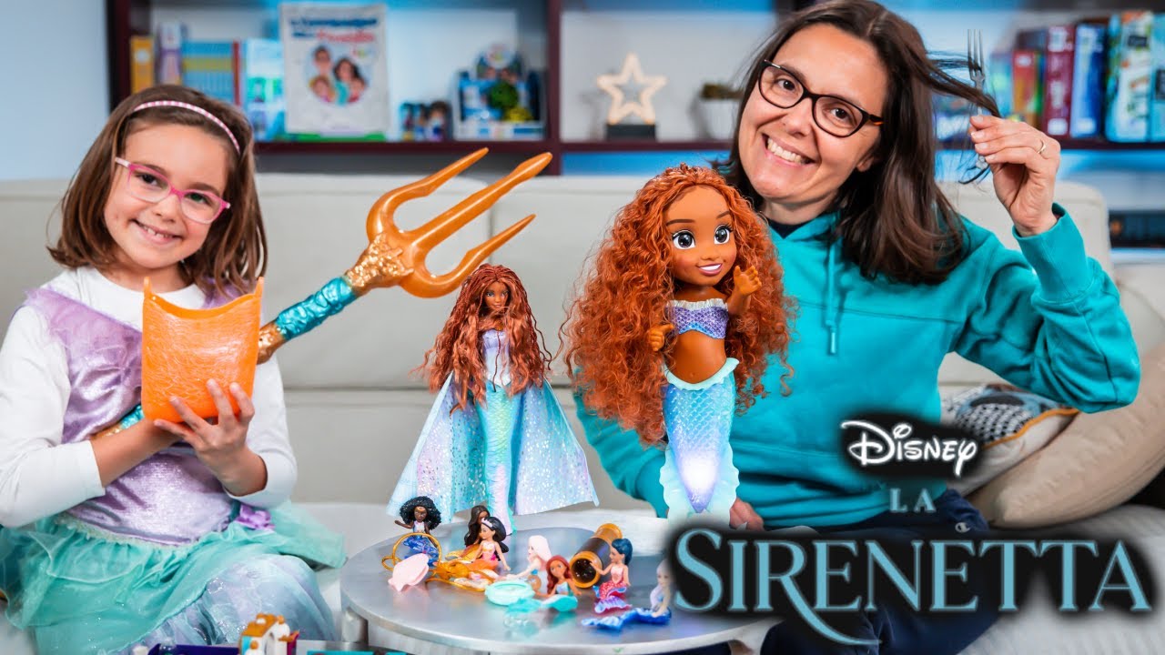 GIOCHI DEL FILM LA SIRENETTA DISNEY Con Ariel che Canta e le Sue ...